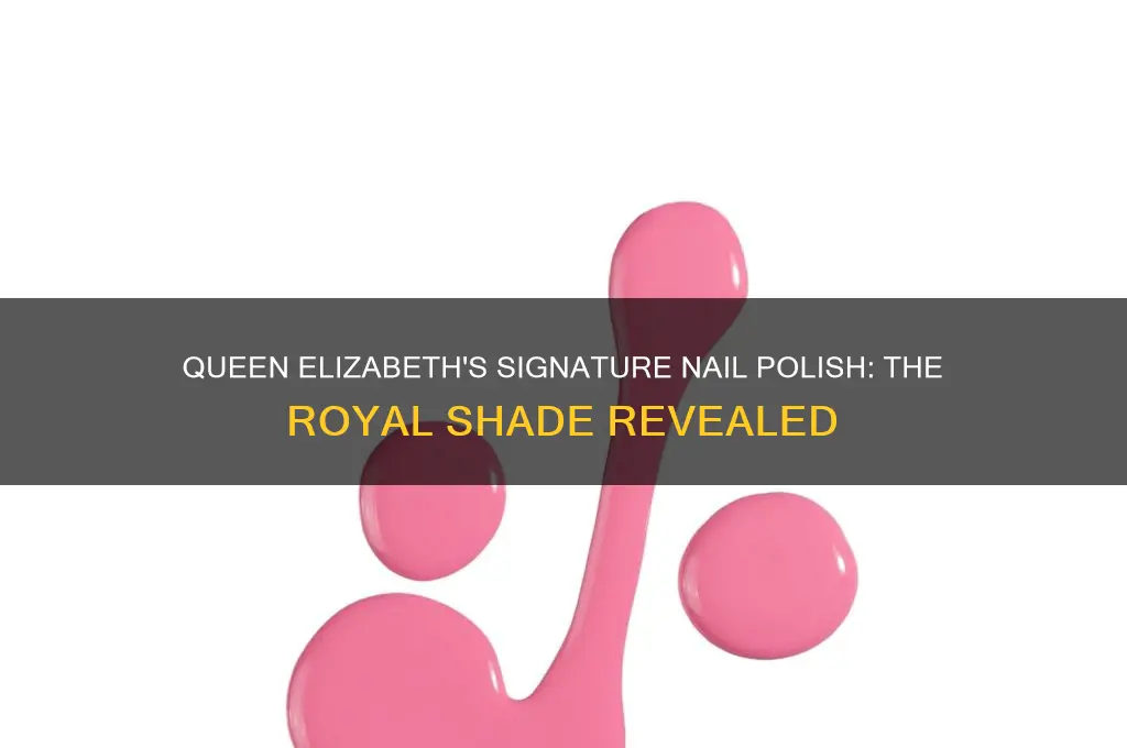 Queen Elizabeth's Signature Nail Polish: The Royal Shade Revealed | Nailicy