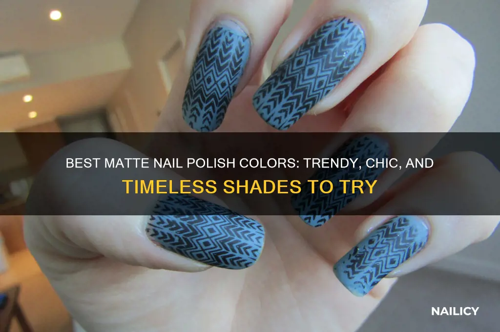 Best Matte Nail Polish Colors: Trendy, Chic, And Timeless Shades To Try ...