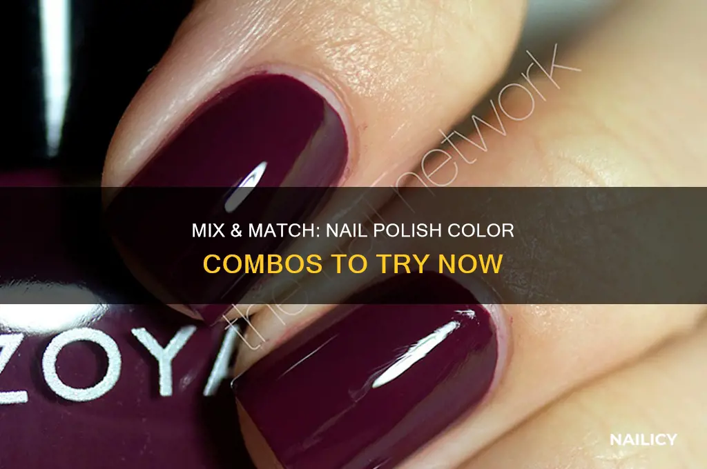 Mix & Match: Nail Polish Color Combos To Try Now | Nailicy