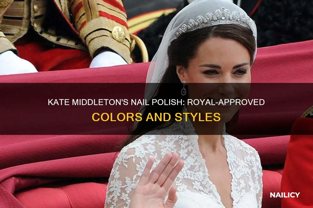 Kate Middleton's Nail Polish: Royal-Approved Colors And Styles | Nailicy