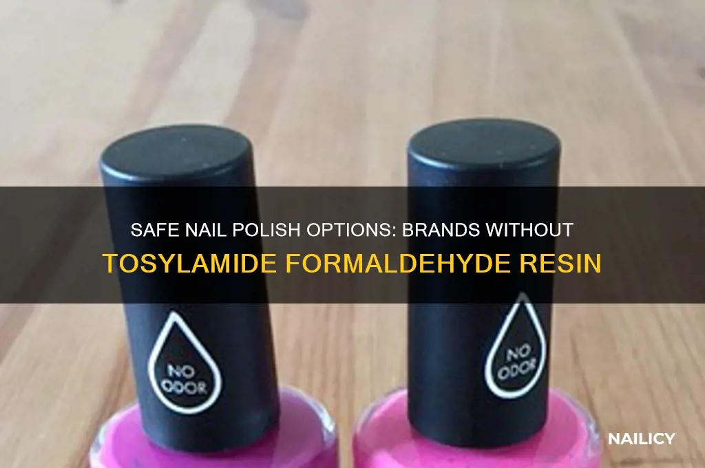 Safe Nail Polish Options: Brands Without Tosylamide Formaldehyde Resin ...