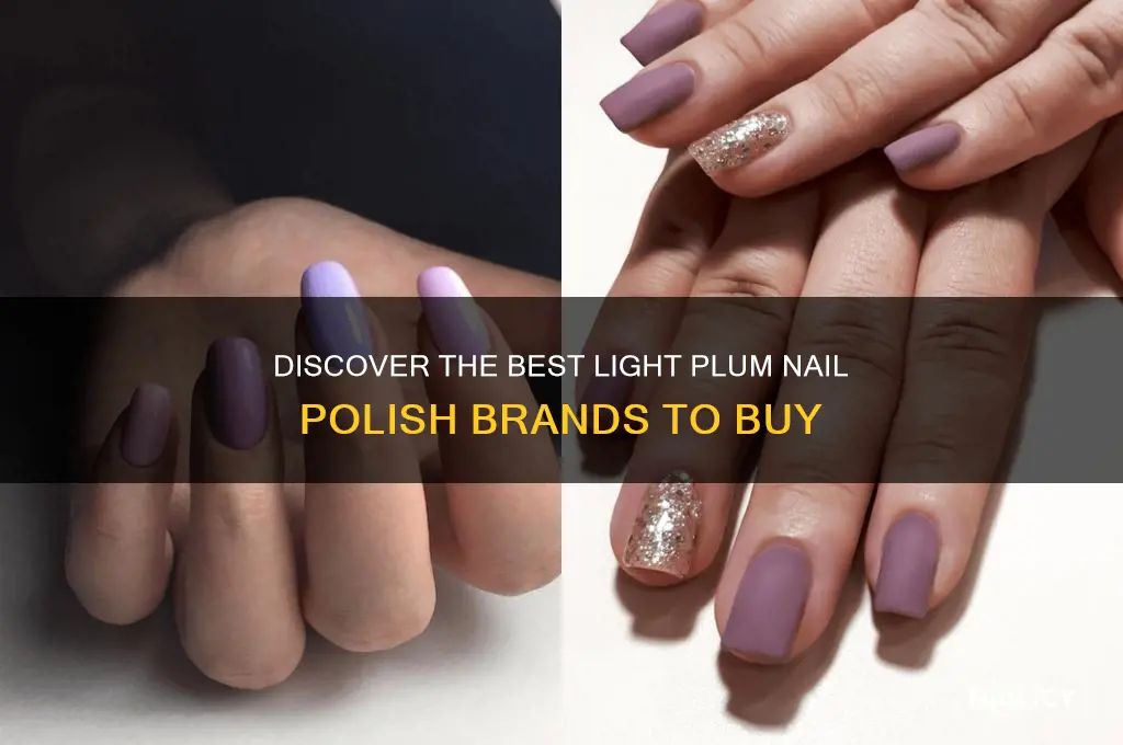 Discover The Best Light Plum Nail Polish Brands To Buy | Nailicy
