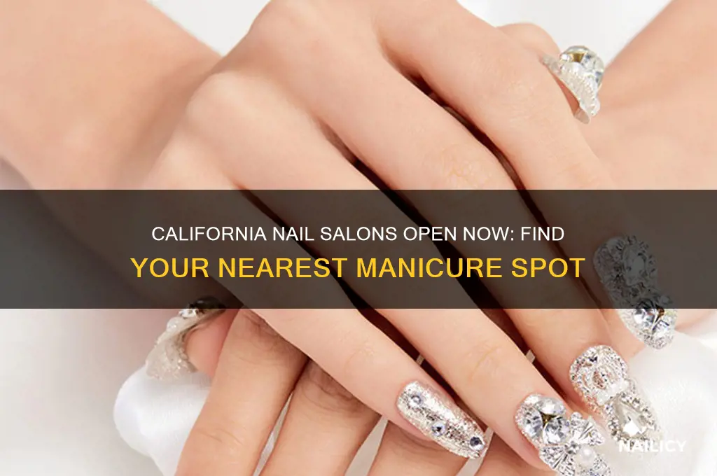 California Nail Salons Open Now: Find Your Nearest Manicure Spot | Nailicy