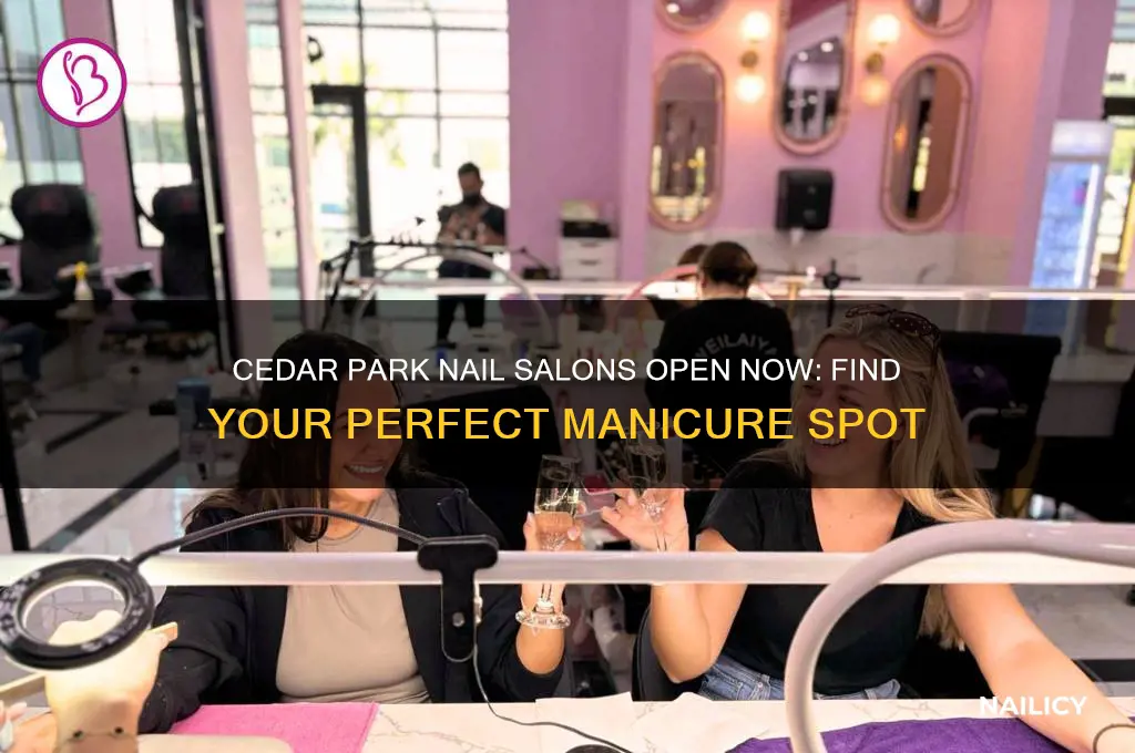 Cedar Park Nail Salons Open Now: Find Your Perfect Manicure Spot | Nailicy