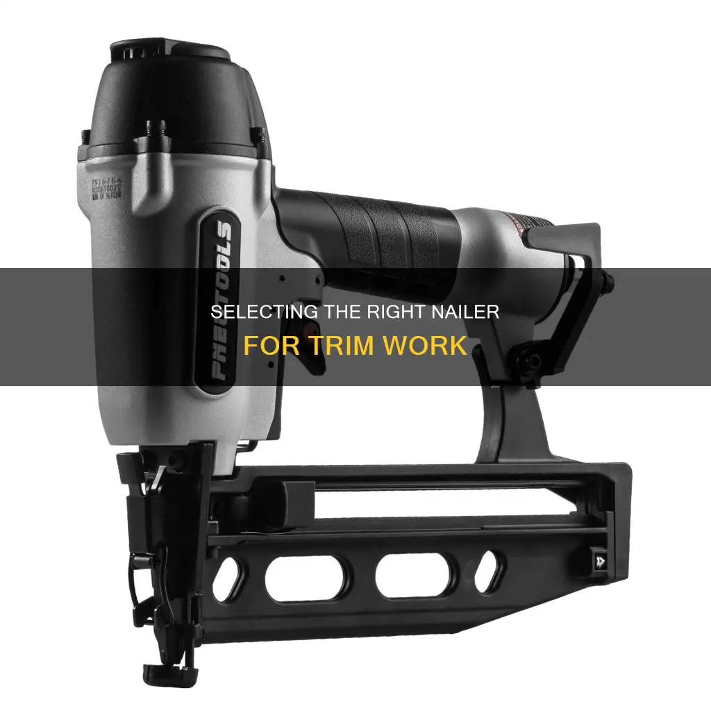 Selecting The Right Nailer For Trim Work | Nailicy