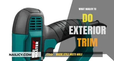 Choosing The Right Nails For Exterior Trim Work | Nailicy
