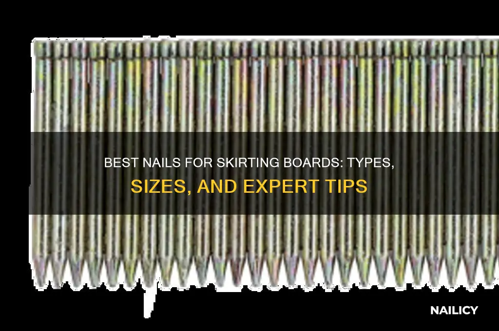 Best Nails For Skirting Boards: Types, Sizes, And Expert Tips | Nailicy
