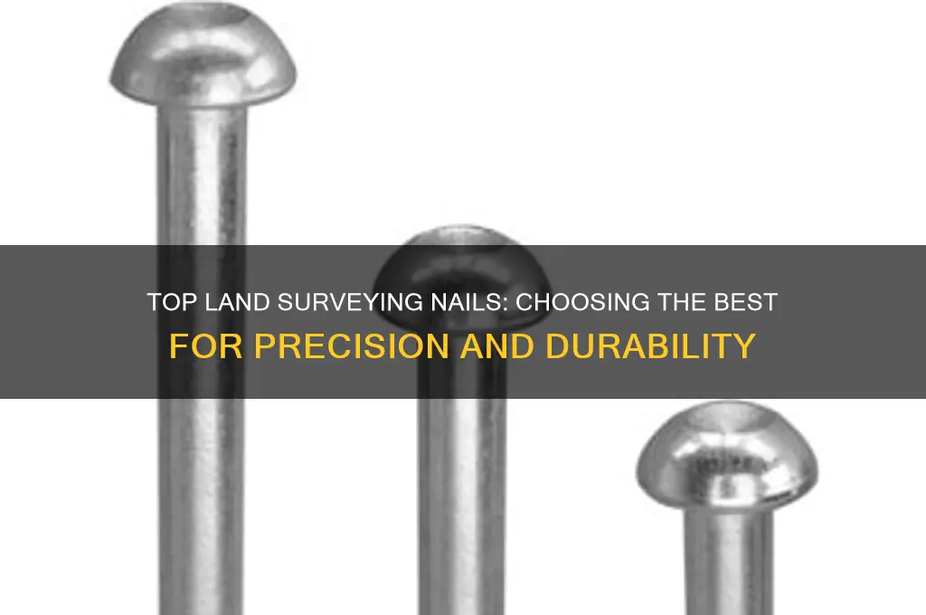 Top Land Surveying Nails: Choosing The Best For Precision And ...