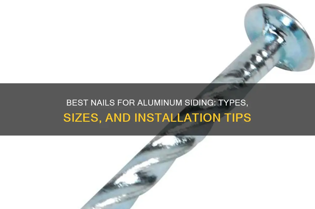 Best Nails For Aluminum Siding: Types, Sizes, And Installation Tips ...