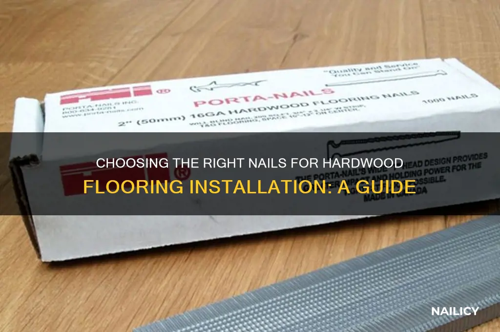 Choosing The Right Nails For Hardwood Flooring Installation: A Guide ...