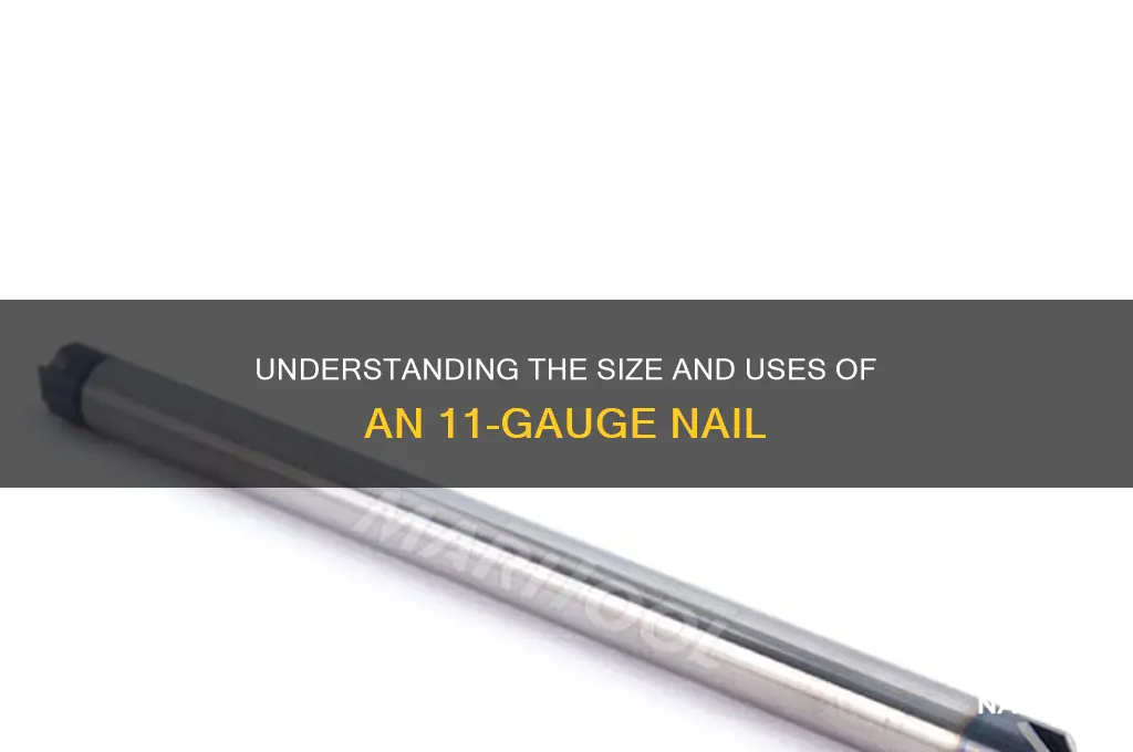 Understanding The Size And Uses Of An 11-Gauge Nail | Nailicy