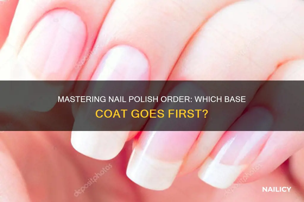 Mastering Nail Polish Order: Which Base Coat Goes First? | Nailicy