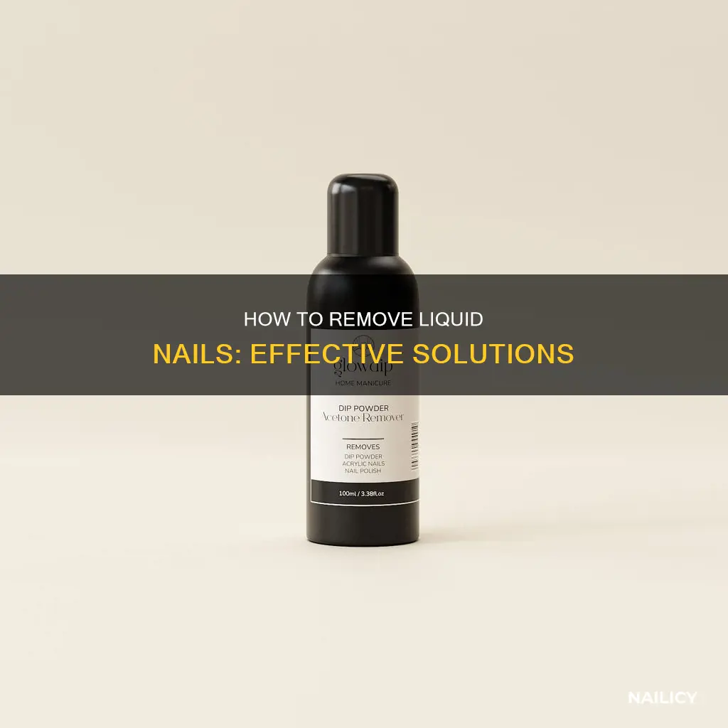 How To Remove Liquid Nails: Effective Solutions | Nailicy