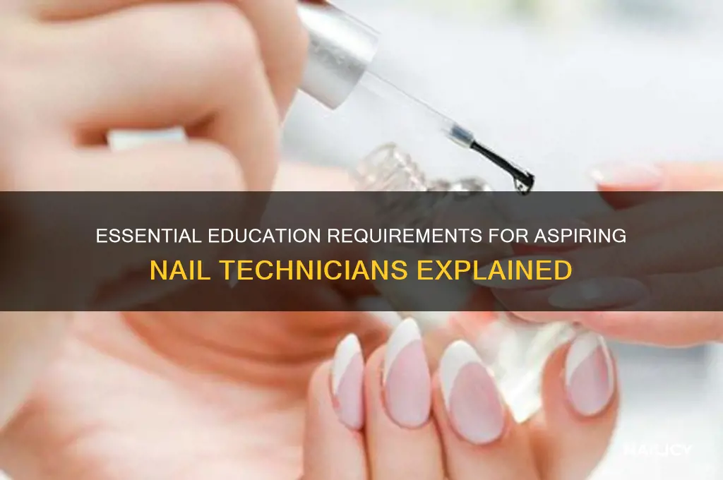 Essential Education Requirements For Aspiring Nail Technicians ...