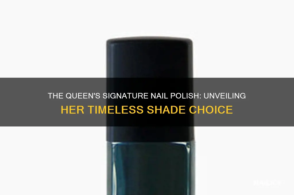 The Queen's Signature Nail Polish: Unveiling Her Timeless Shade Choice ...