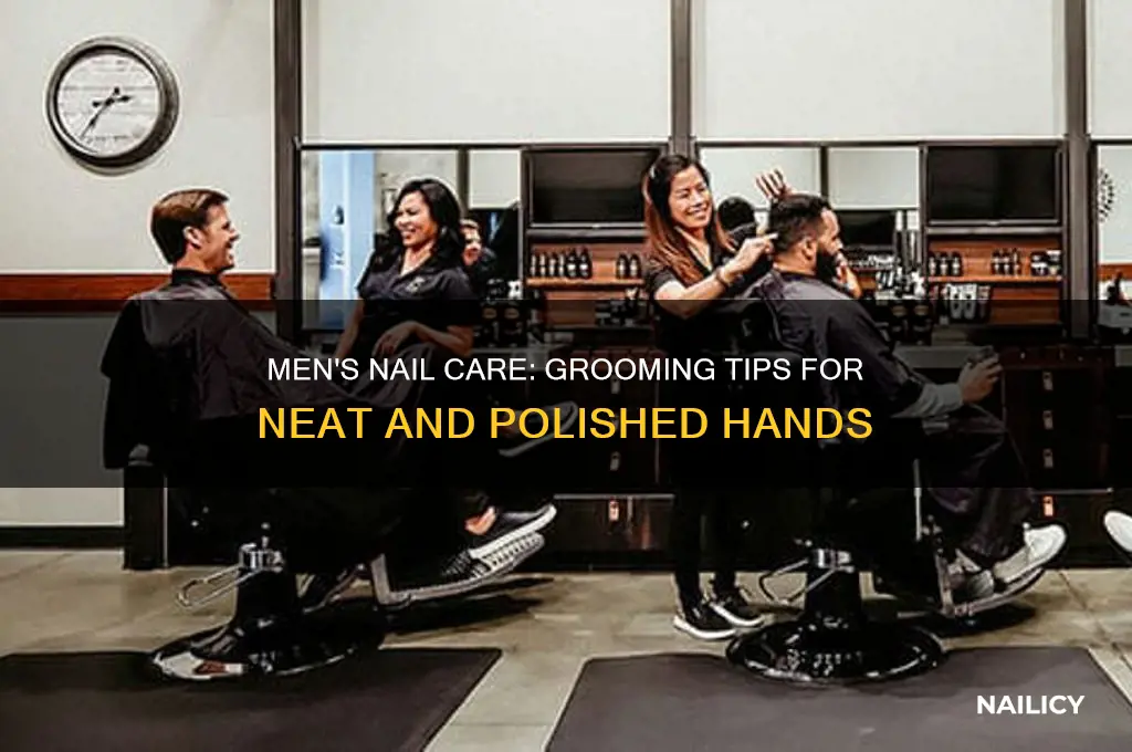 Men's Nail Care: Grooming Tips For Neat And Polished Hands | Nailicy