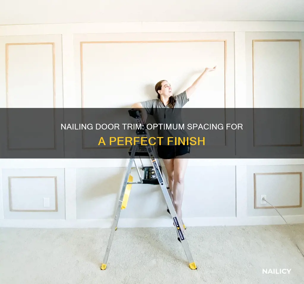Nailing Door Trim: Optimum Spacing For A Perfect Finish | Nailicy