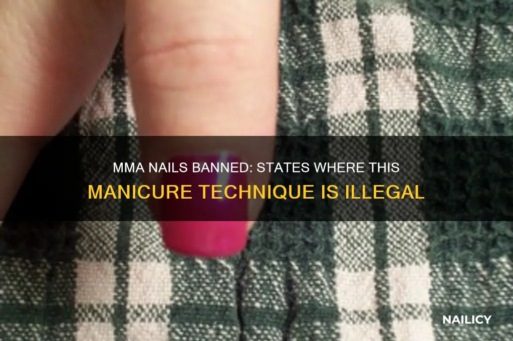 Mma Nails Banned: States Where This Manicure Technique Is Illegal | Nailicy