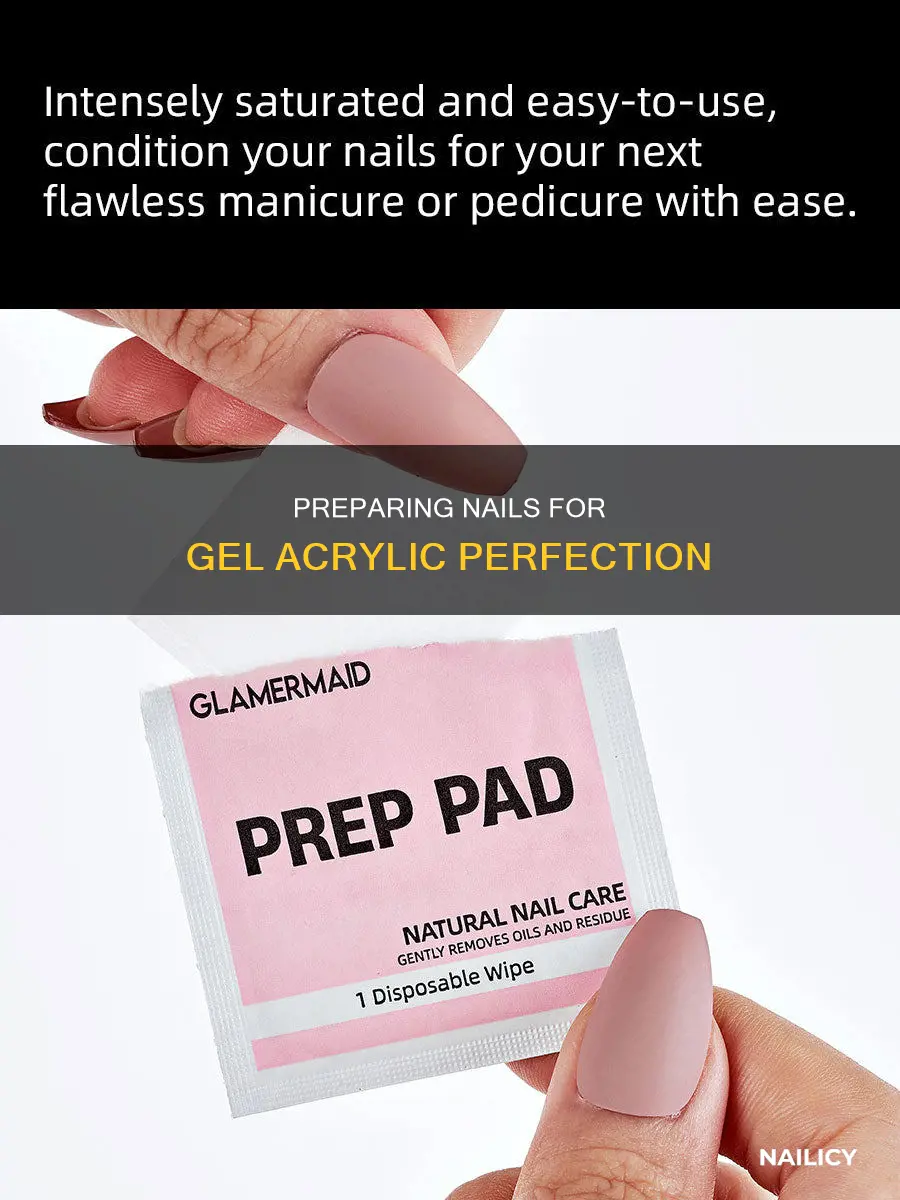 Preparing Nails For Gel Acrylic Perfection | Nailicy