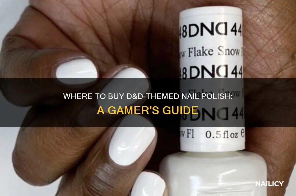 Where To Buy D&D-Themed Nail Polish: A Gamer's Guide | Nailicy
