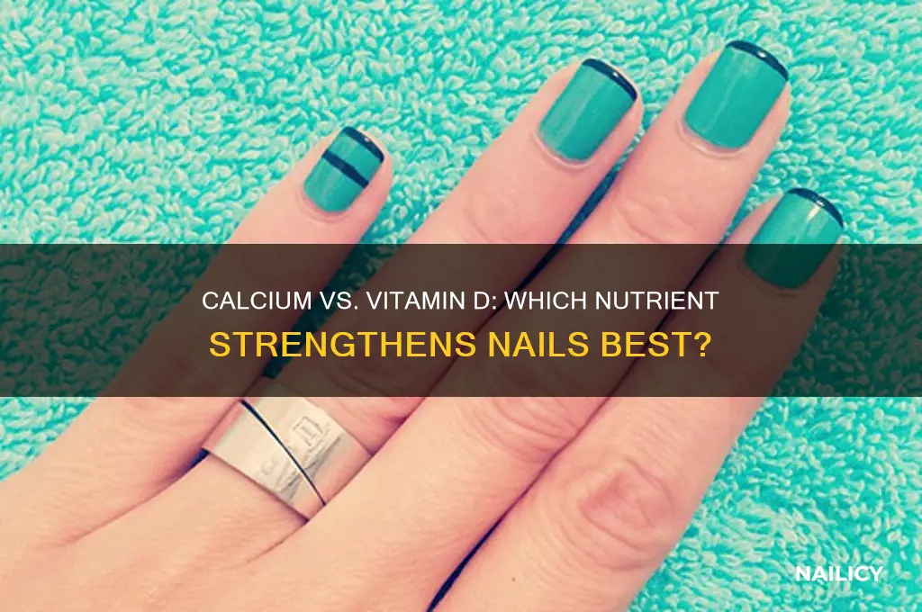Calcium Vs. Vitamin D: Which Nutrient Strengthens Nails Best? | Nailicy