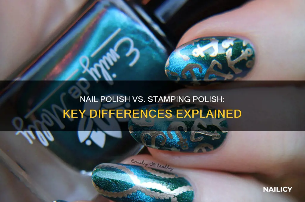 Nail Polish Vs. Stamping Polish: Key Differences Explained | Nailicy