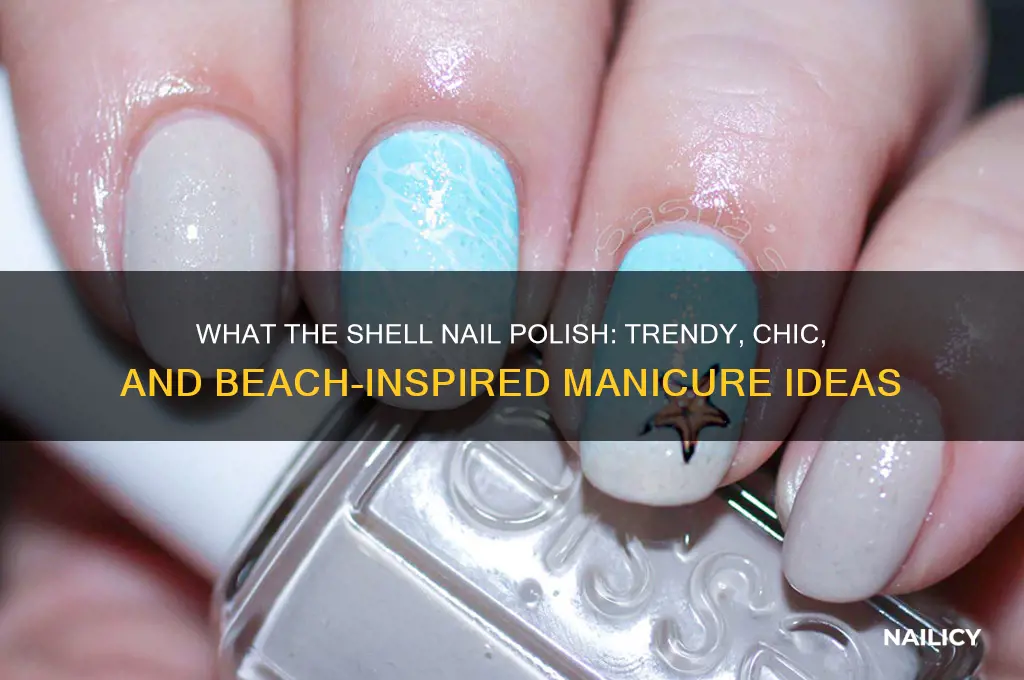 What The Shell Nail Polish: Trendy, Chic, And Beach-Inspired Manicure ...