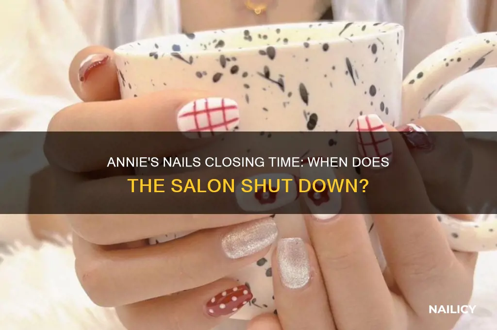 Annie's Nails Closing Time: When Does The Salon Shut Down? | Nailicy