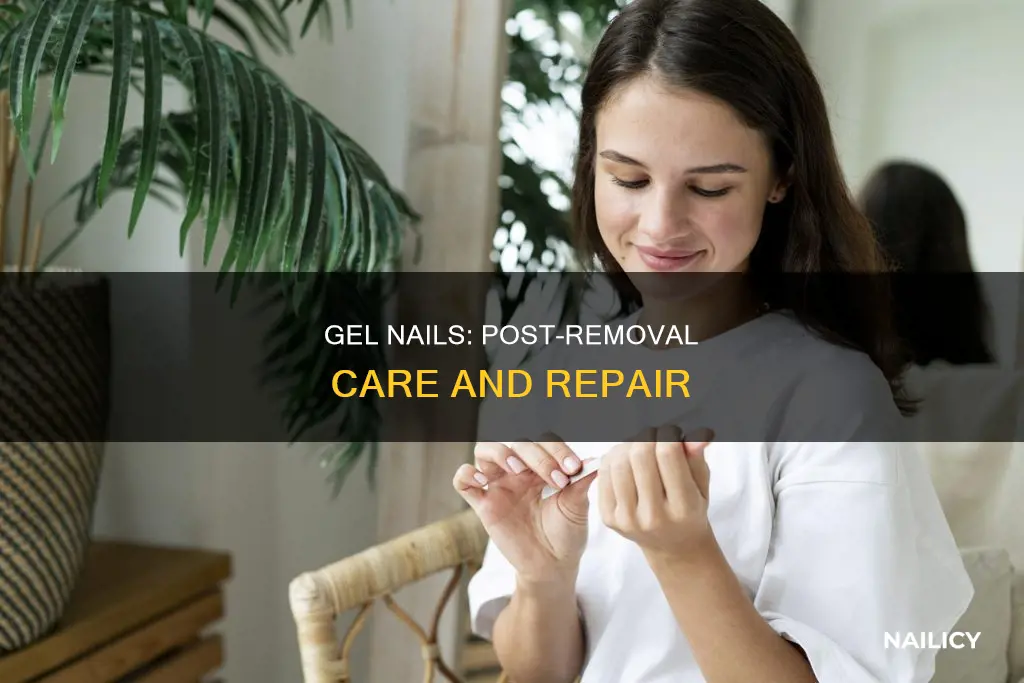 Gel Nails: Post-Removal Care And Repair | Nailicy