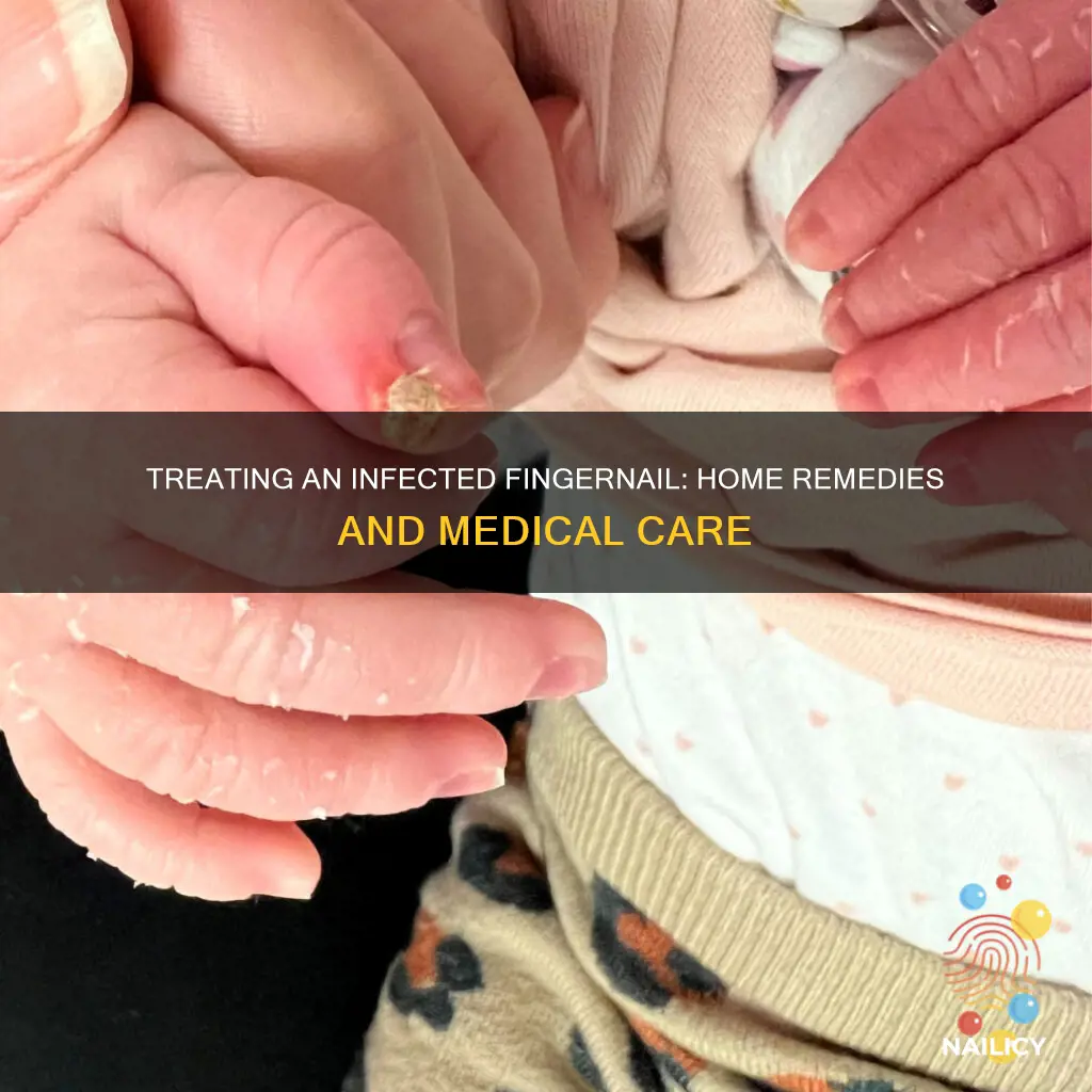 Treating An Infected Fingernail: Home Remedies And Medical Care | Nailicy
