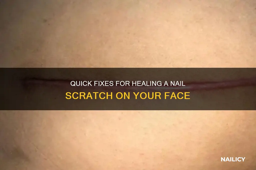 Quick Fixes For Healing A Nail Scratch On Your Face | Nailicy