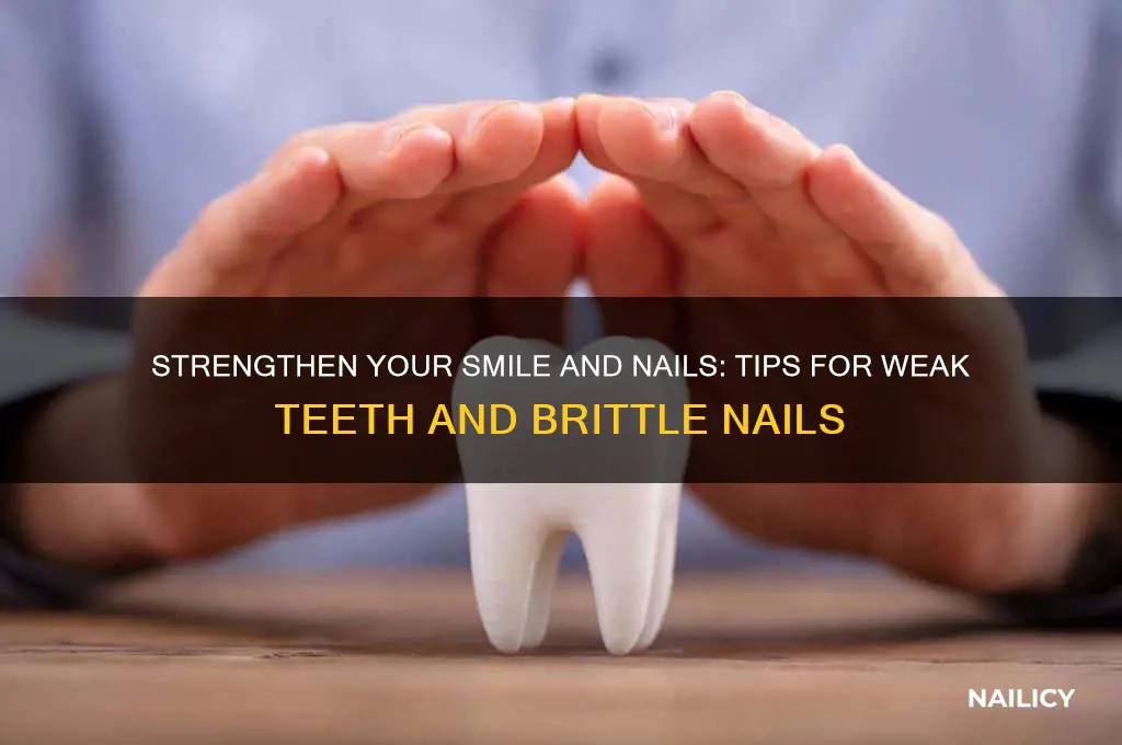 Strengthen Your Smile And Nails: Tips For Weak Teeth And Brittle Nails ...