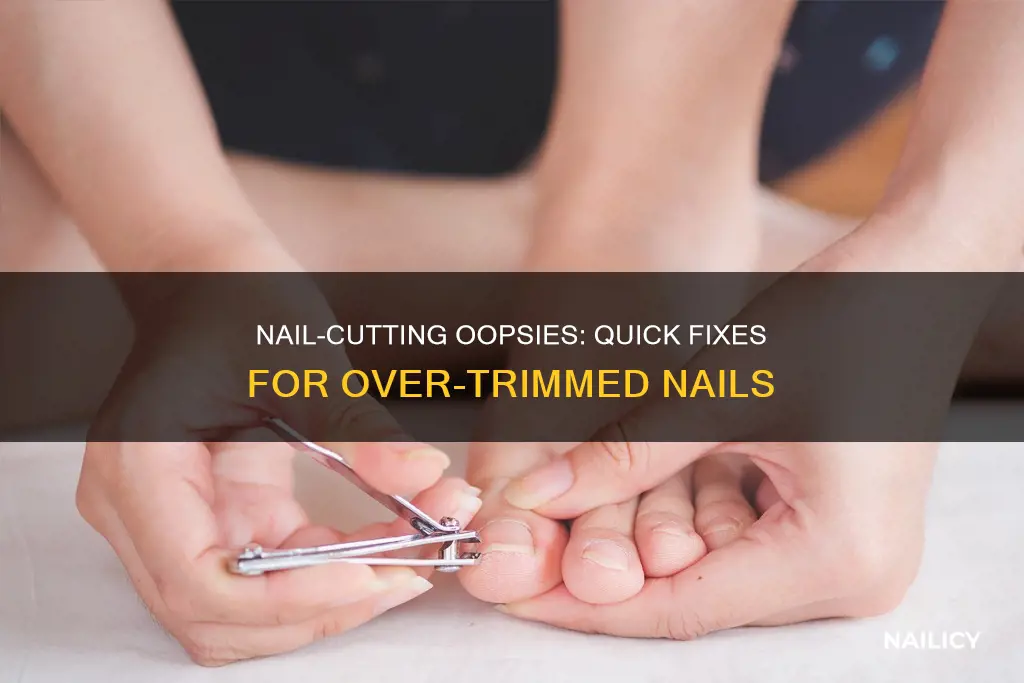 Nail-Cutting Oopsies: Quick Fixes For Over-Trimmed Nails | Nailicy