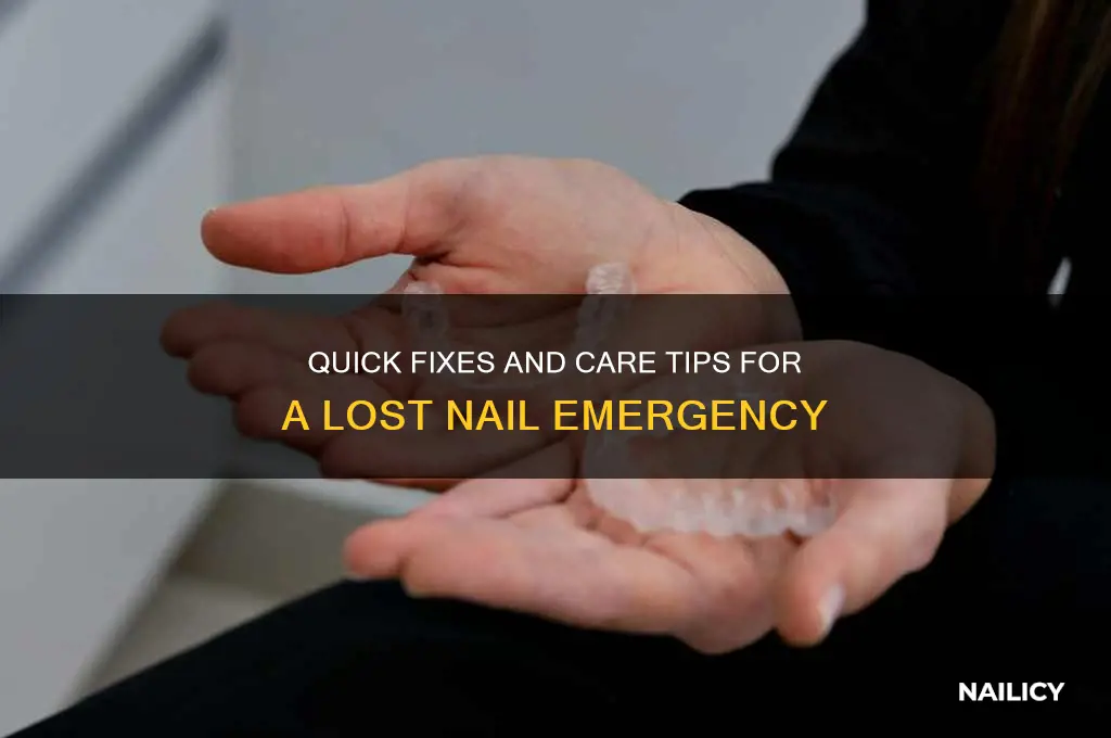 Quick Fixes And Care Tips For A Lost Nail Emergency | Nailicy