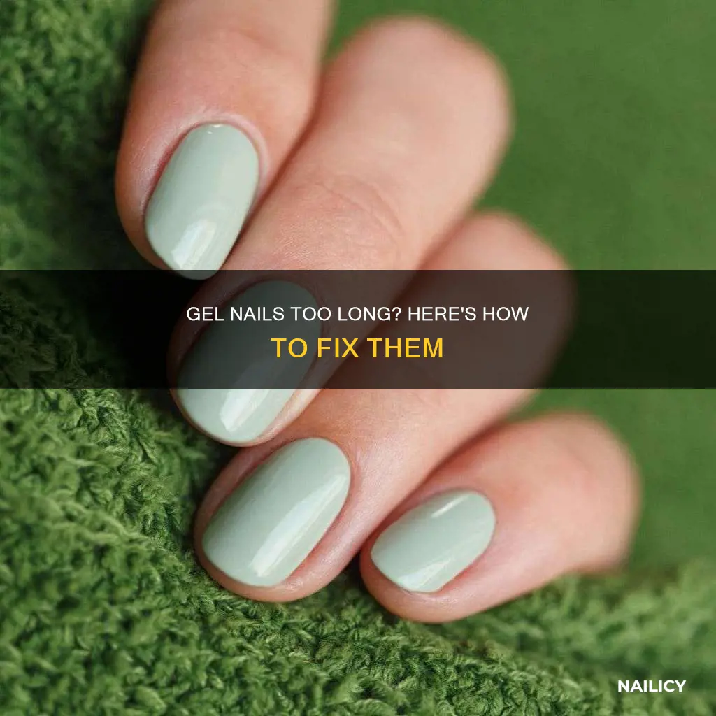 Gel Nails Too Long? Here's How To Fix Them | Nailicy