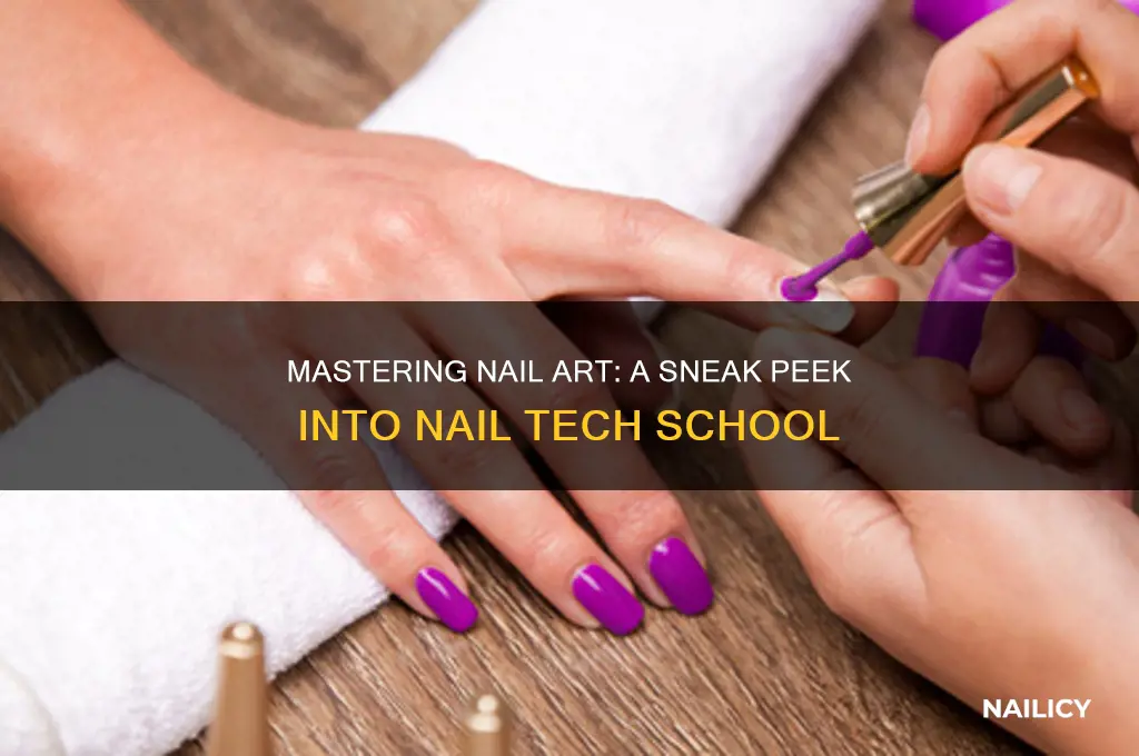 Mastering Nail Art: A Sneak Peek Into Nail Tech School | Nailicy