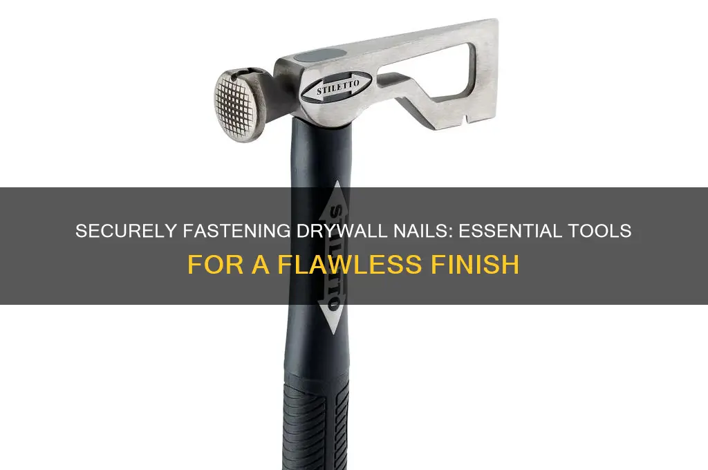 Securely Fastening Drywall Nails: Essential Tools For A Flawless Finish ...