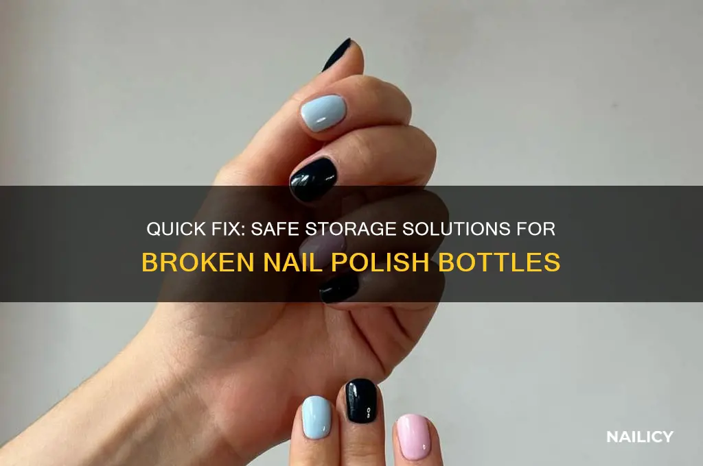 Quick Fix: Safe Storage Solutions For Broken Nail Polish Bottles | Nailicy