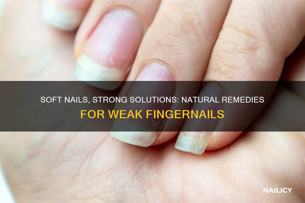 Soft Nails, Strong Solutions: Natural Remedies For Weak Fingernails ...