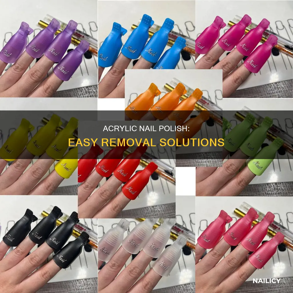 Acrylic Nail Polish: Easy Removal Solutions | Nailicy