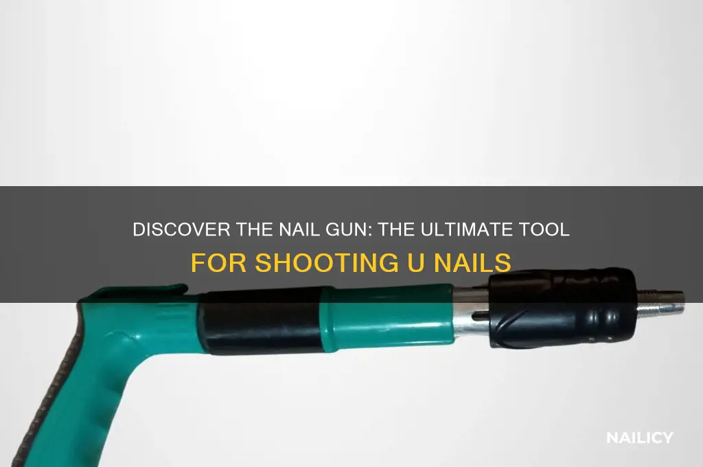Discover The Nail Gun: The Ultimate Tool For Shooting U Nails | Nailicy