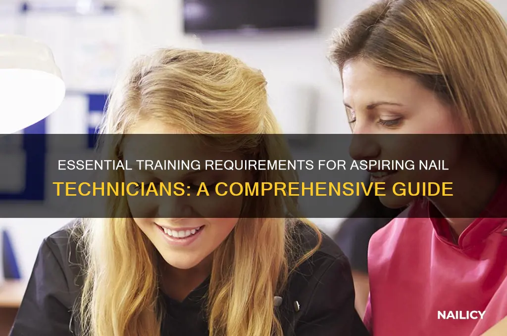 Essential Training Requirements For Aspiring Nail Technicians: A ...