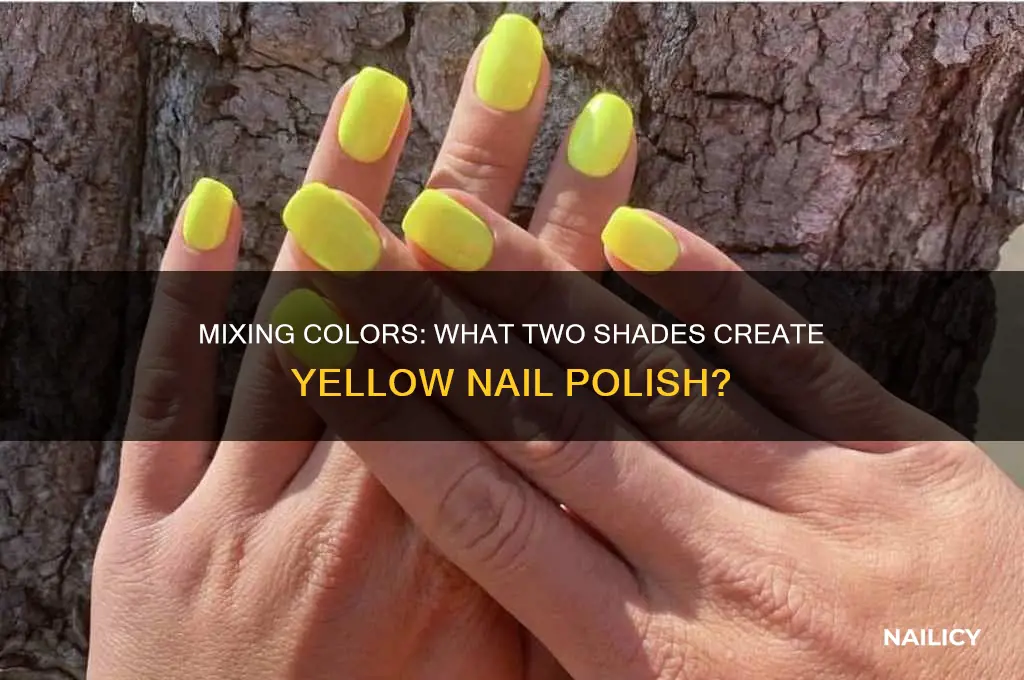 Mixing Colors: What Two Shades Create Yellow Nail Polish? | Nailicy