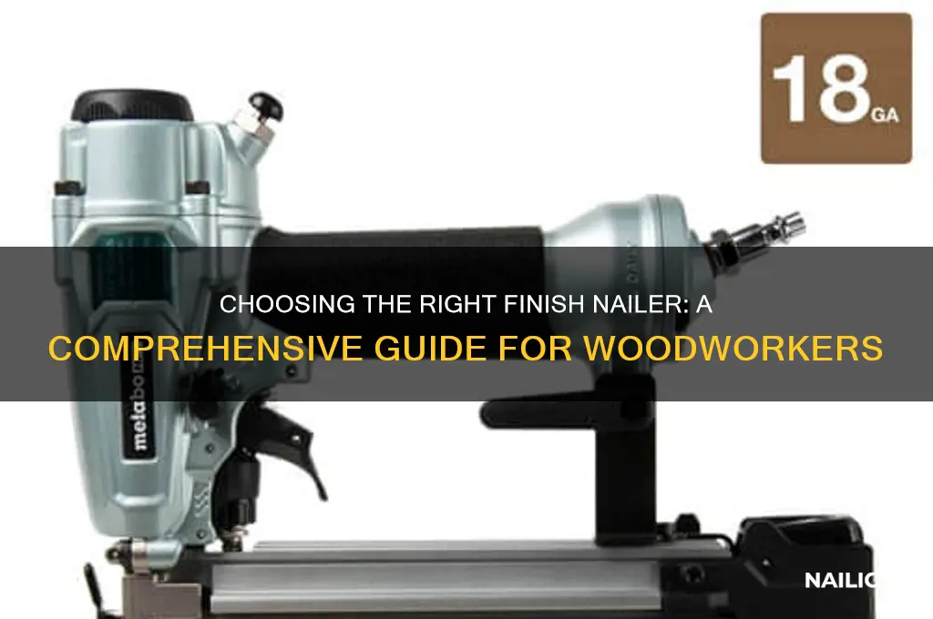 Choosing The Right Finish Nailer: A Comprehensive Guide For Woodworkers ...