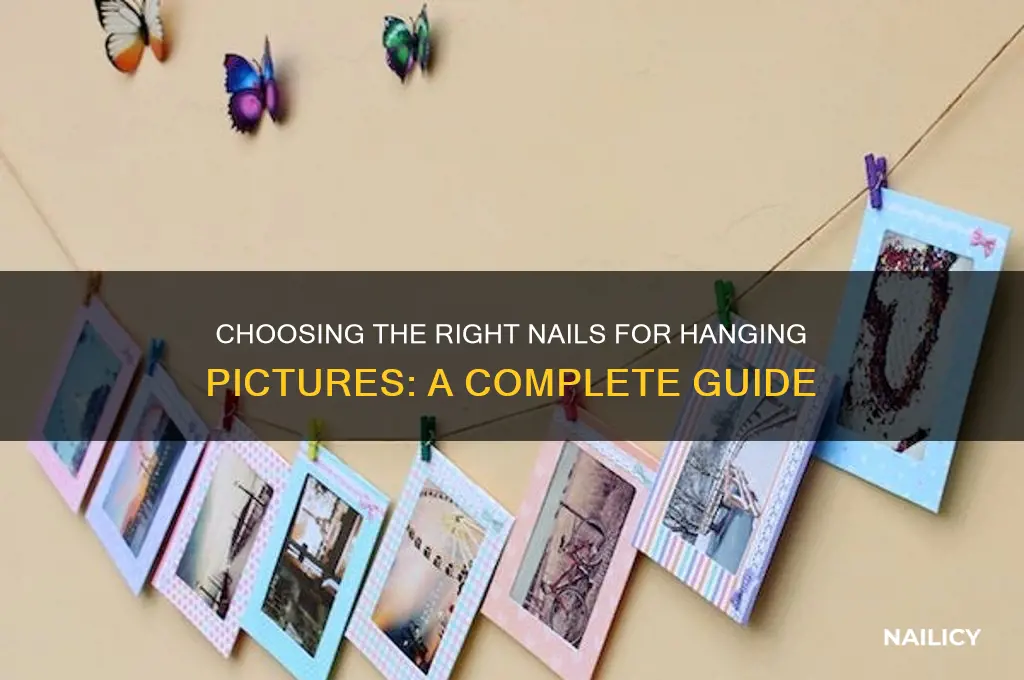 Choosing The Right Nails For Hanging Pictures: A Complete Guide | Nailicy