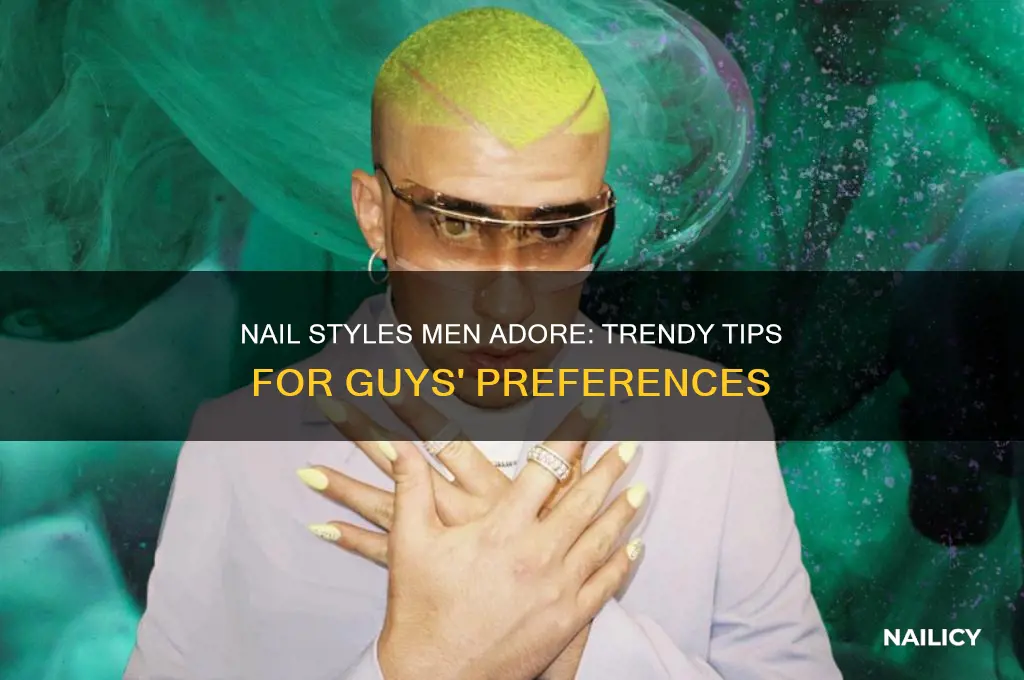 Nail Styles Men Adore: Trendy Tips For Guys' Preferences | Nailicy