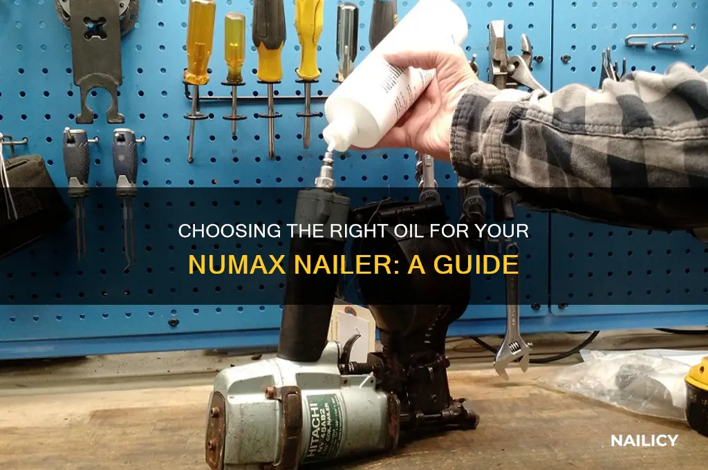Choosing The Right Oil For Your Numax Nailer: A Guide | Nailicy