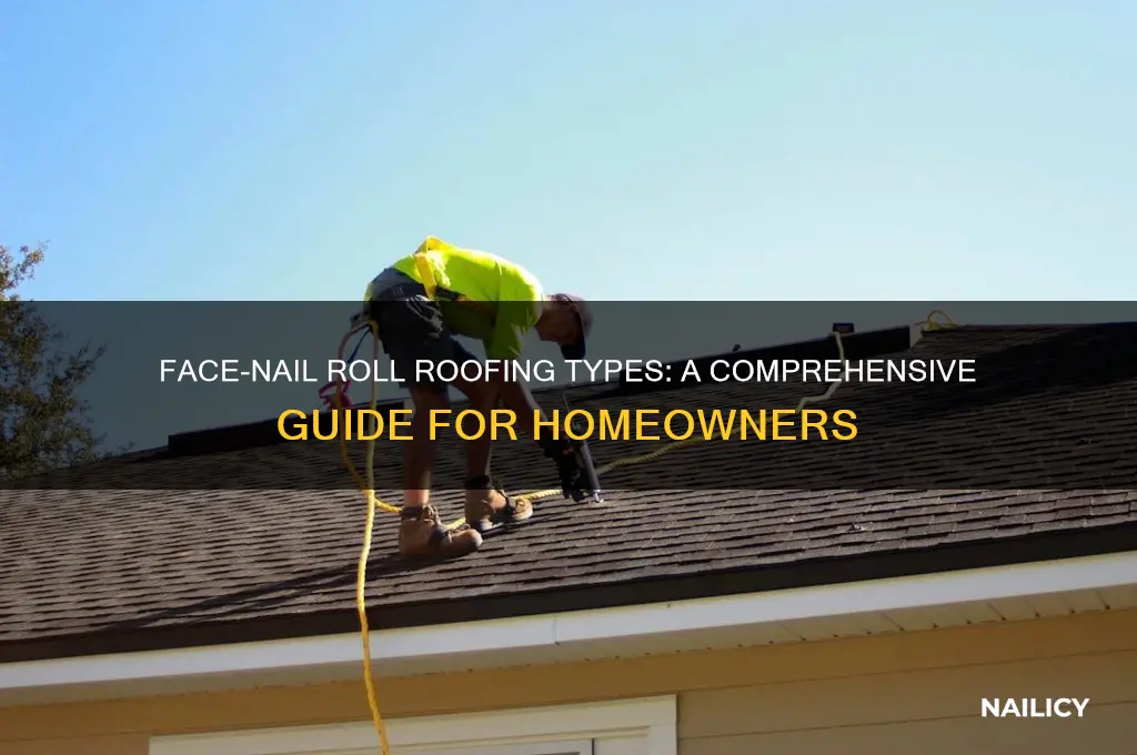 Face-Nail Roll Roofing Types: A Comprehensive Guide For Homeowners ...