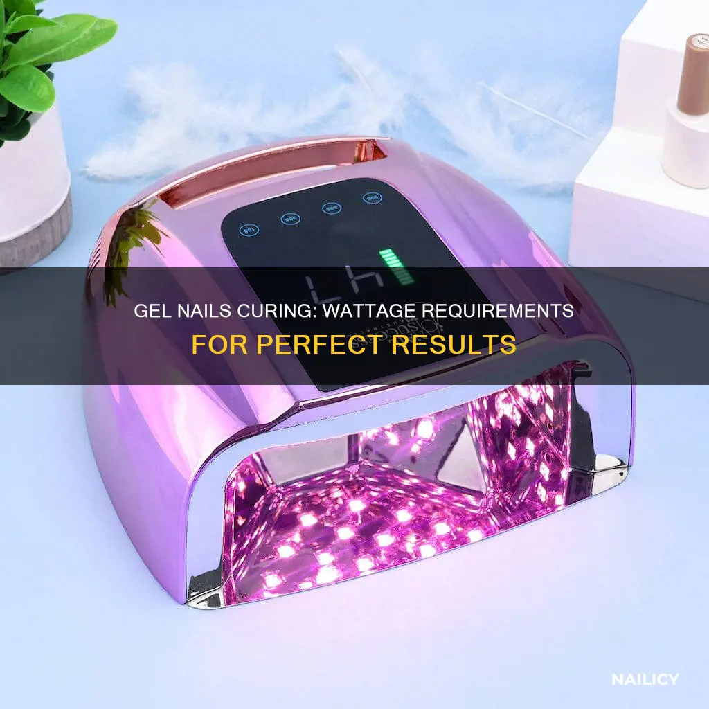 Gel Nails Curing: Wattage Requirements For Perfect Results | Nailicy