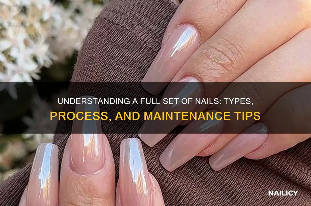 Understanding A Full Set Of Nails: Types, Process, And Maintenance Tips ...